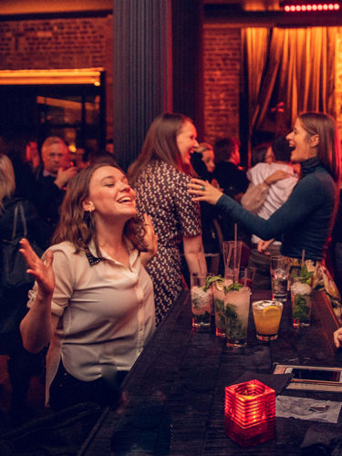 Book A Table - Monument Cocktail Bar - Eastcheap Records